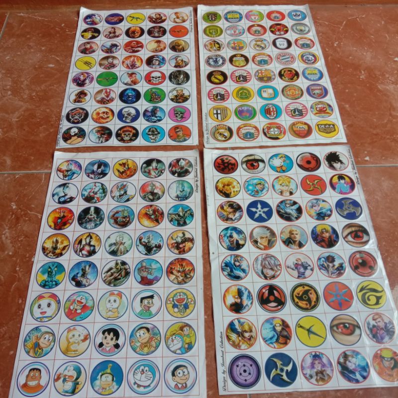 Jual Tazos Besi Tebal Mainan Anak Perlembar isi 40 Pcs | Shopee Indonesia