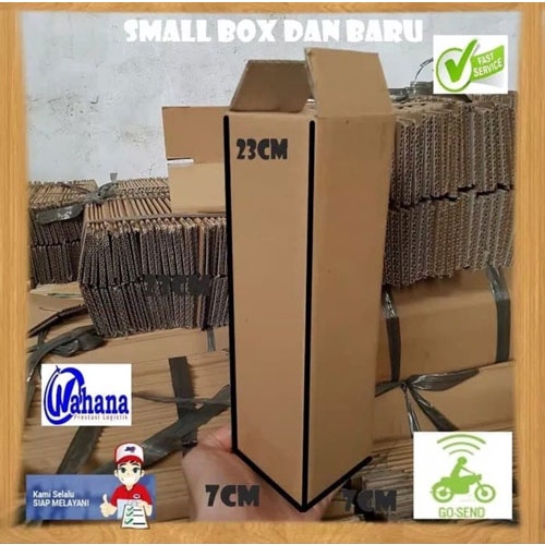 Jual Karton Box / Kardus Box ( ukuran : panjang 7 cm x lebar 7 cm x ...