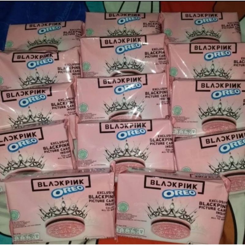 Jual Oreo Biskuit Black Pink Special Edition Series | Shopee Indonesia