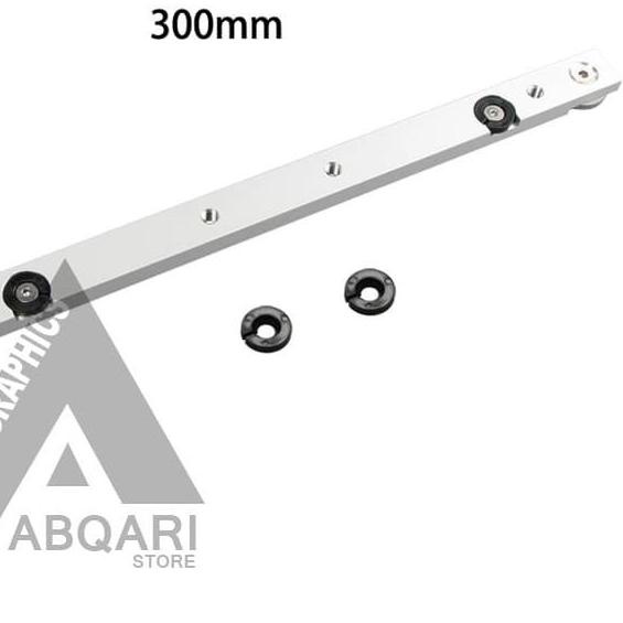 Jual miter bar / mitre gauge / table saw runner / t track slider bar ...