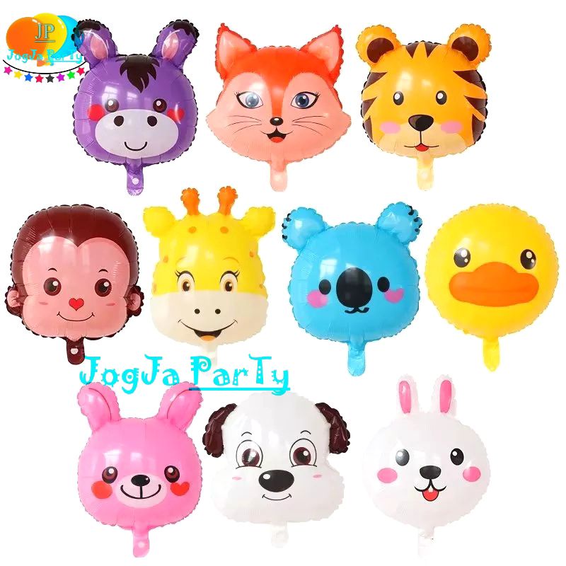 Jual balon karakter kepala 18" balon kepala balon karakter balon ...