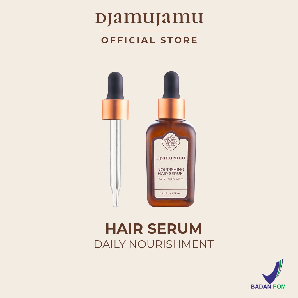 Jual DJAMUJAMU BOTANICALS Nourishing Hair Serum - 45ml | Shopee Indonesia