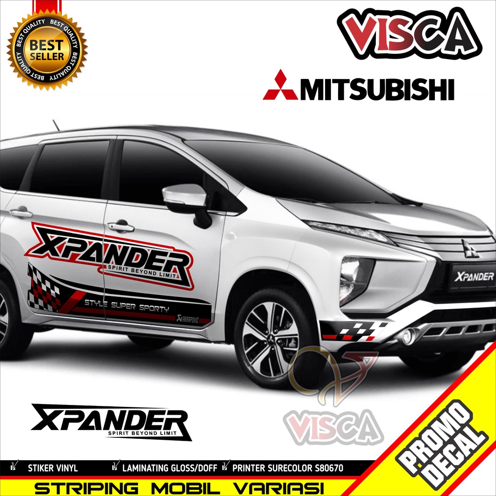 Jual Stiker Xpander - Stiker Keren Buat Mobil - Stiker Mobil Keren ...