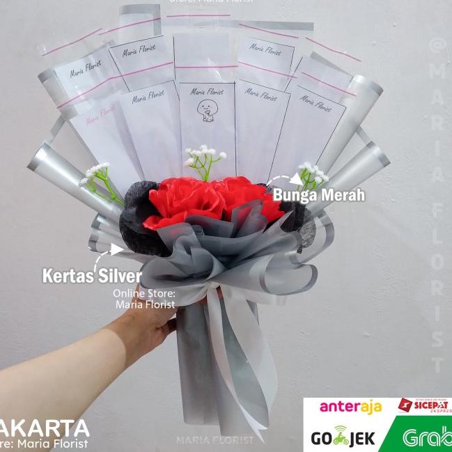 Jual Buket Bunga Uang - Kerangka Buket Uang Kosongan - Kerangka Buket ...