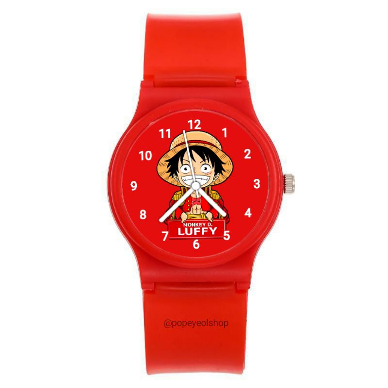 Jual Jam tangan Anak Laki Laki One Piece Karakter Ukuran Kecil | Shopee ...
