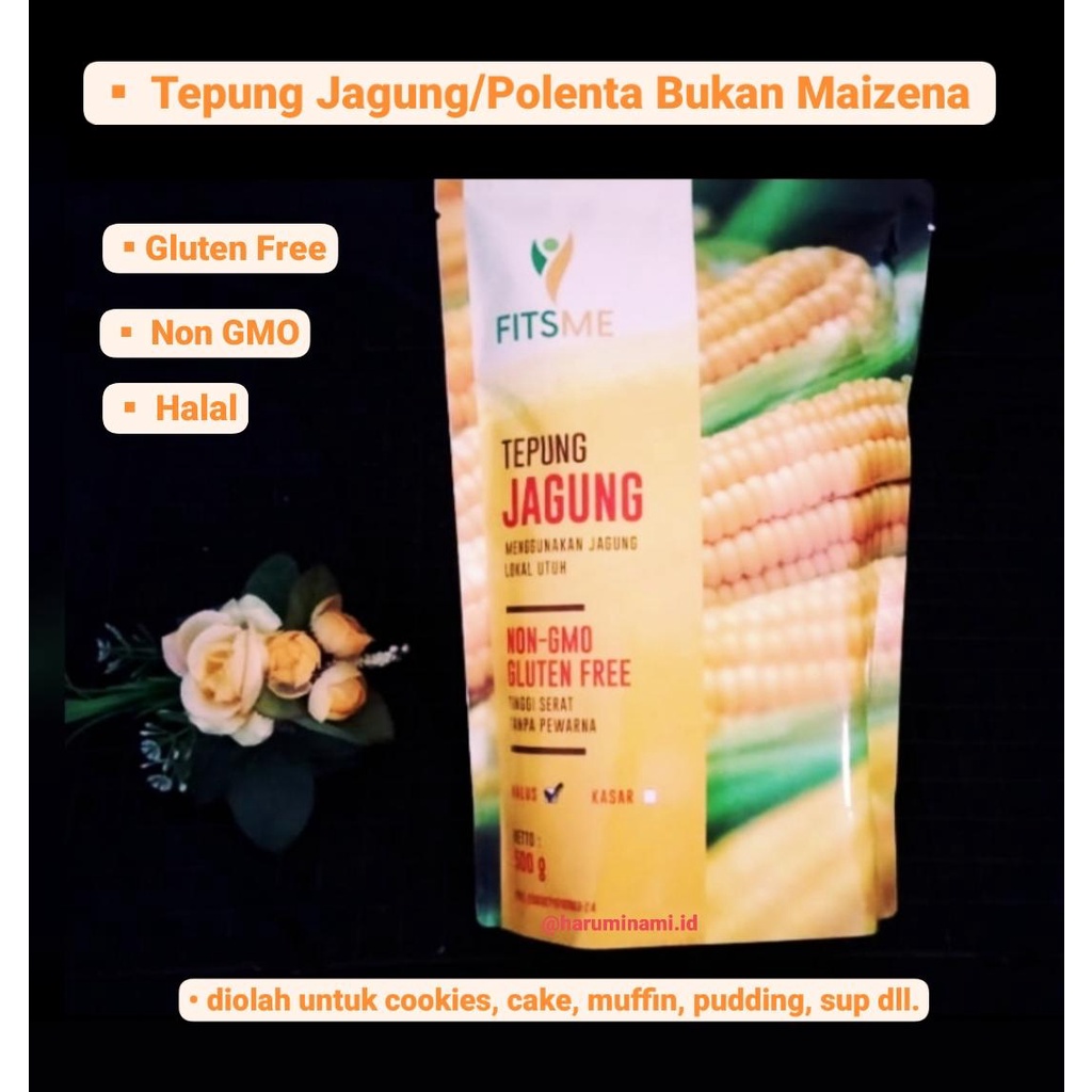 Jual Tepung Jagung/Polenta Bebas Gluten-FIT'S Gluten Free (Bukan Tepung ...