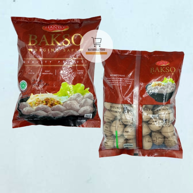 Jual Hanwe Baso Sapi / Bakso Sapi Premium isi 50 / 650gram | Shopee ...