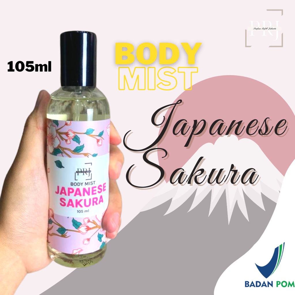 Jual Parfum Body Mist Japanese Sakura | Parfum Body Mist | Parfum Eau ...