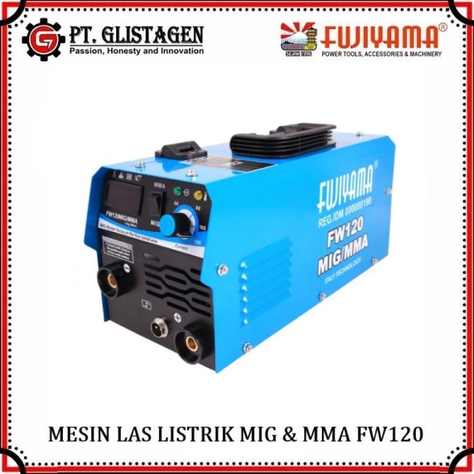 Jual Mesin Las Listrik Mig Travo Welding Inverter Igbt 120A Mma Fujiyama | Shopee Indonesia