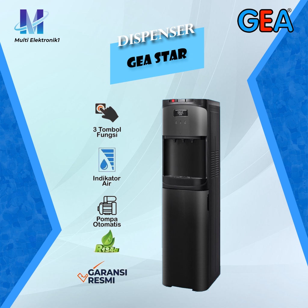 Jual DISPENSER GEA STAR DISPENSER 3 TOMBOL GALON BAWAH | Shopee Indonesia