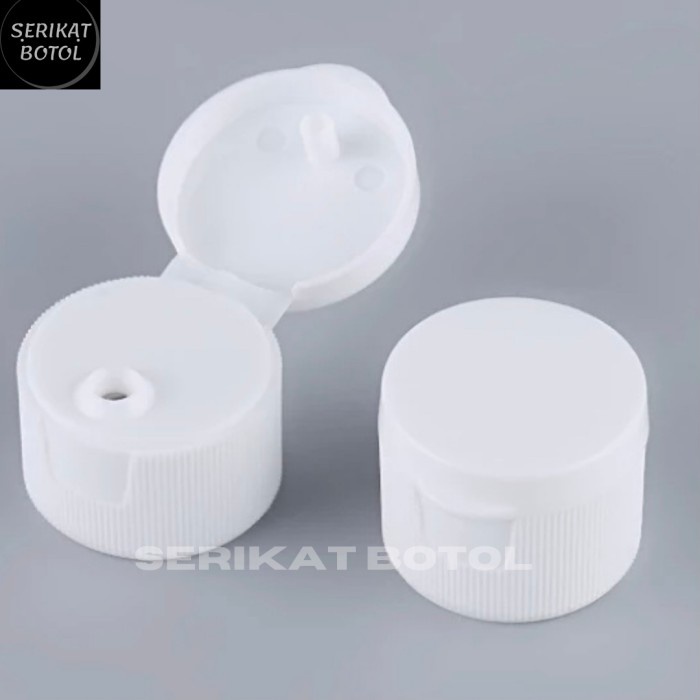 Jual FLIPTOP PUTIH NECK 24 / TUTUP BOTOL FLIP TOP N24 PUTIH | Shopee Indonesia