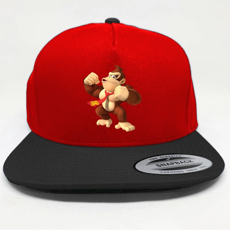 Jual Topi Snapback Super Mario 3D Character Donkey Kong | Shopee Indonesia