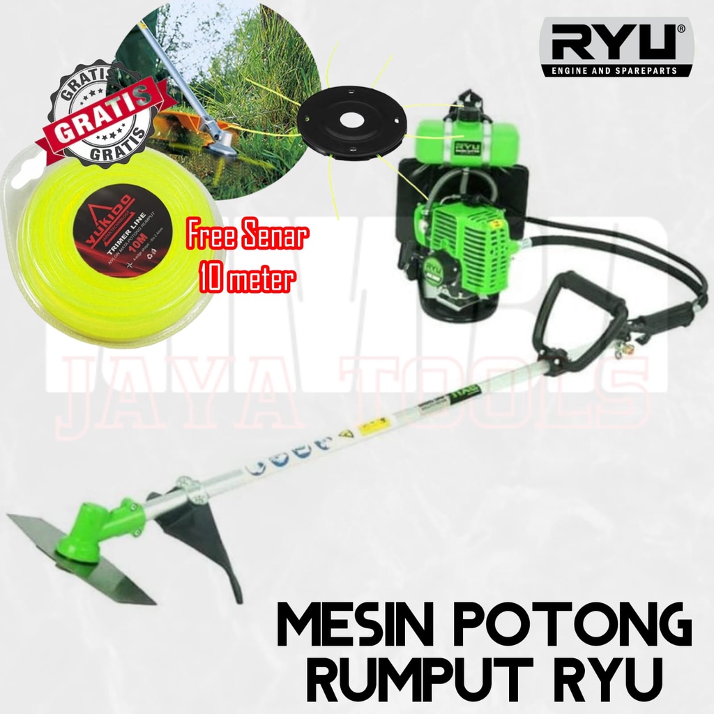 Jual RYU Mesin potong rumput 2tak RBC Babat rumput fulset tinggal pake ...