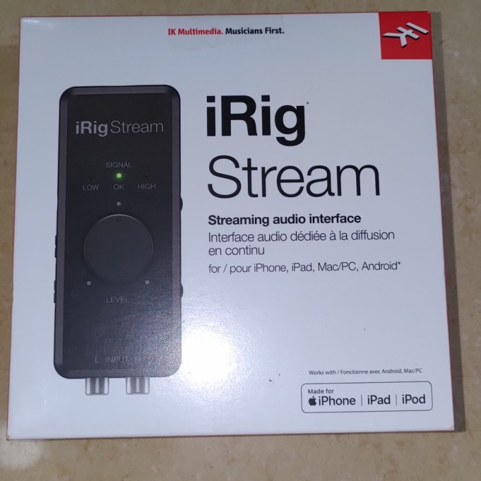 Jual Recc Irig Stream Ik Multimedia Ultracompact 2X2 Audio Interface ...