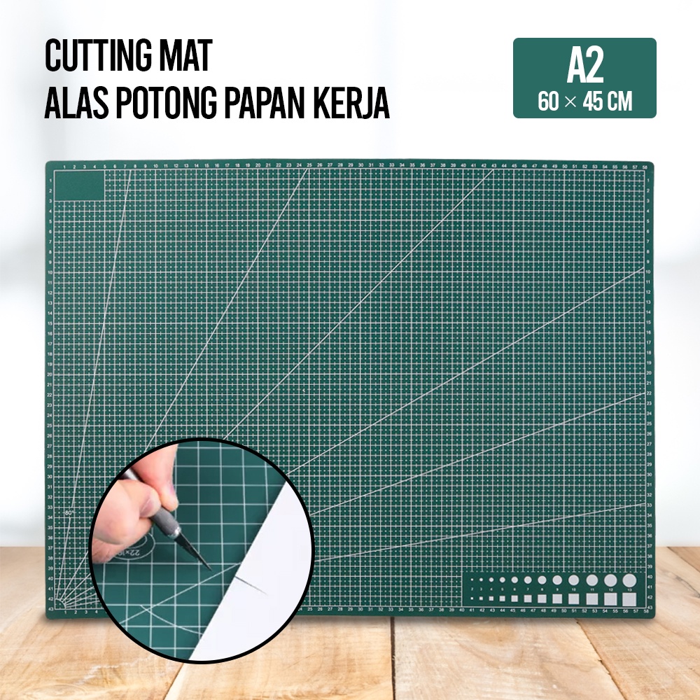 Jual Working Pad Cutting Mat Alas Potong Papan Kerja A2 60 x 45 cm | Shopee Indonesia