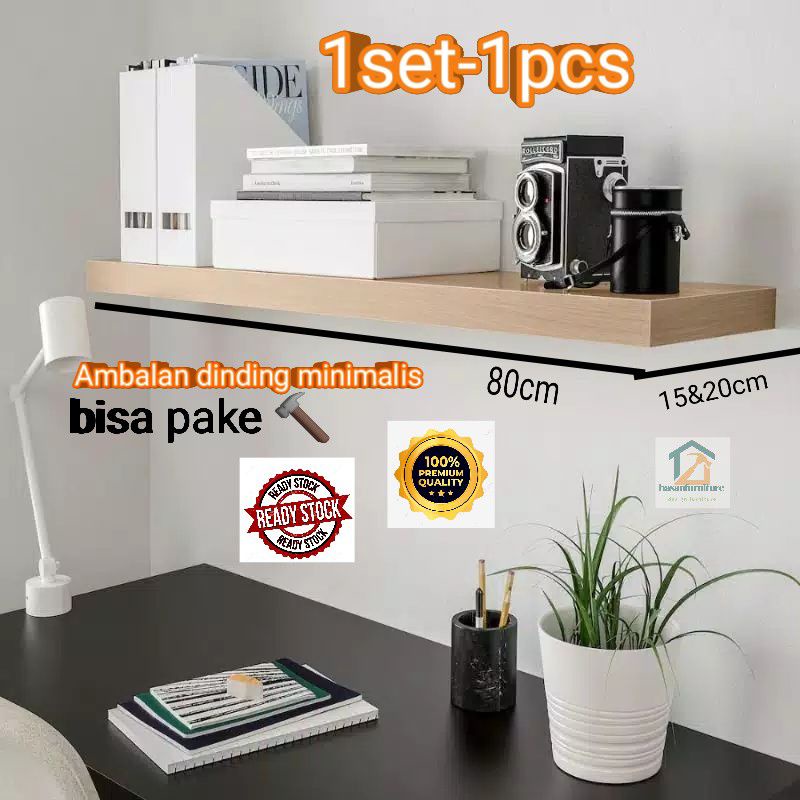 Jual rak ambalan dinding melayang set.rak Ambalan dinding gantung ...