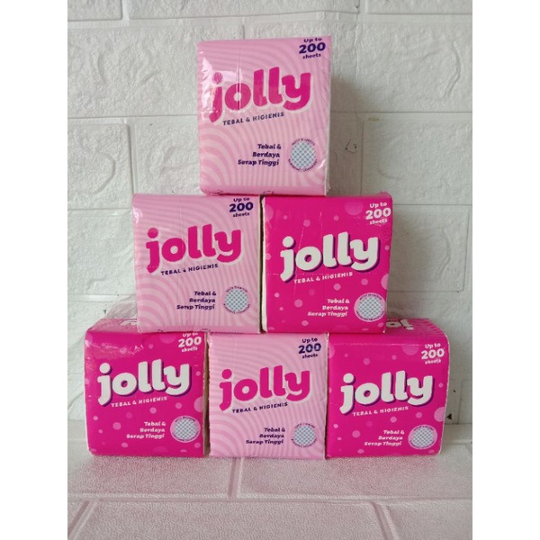 Jual TISU JOLLY POP UP 200SHETS | Shopee Indonesia