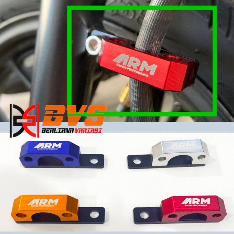 Jual breket selang rem bracket selang rem depan belakang klem selang ...