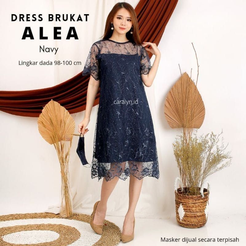 Jual Baju Dress Lilac Pesta Natal Wanita Dewasa Remaja Lengan Balon ...