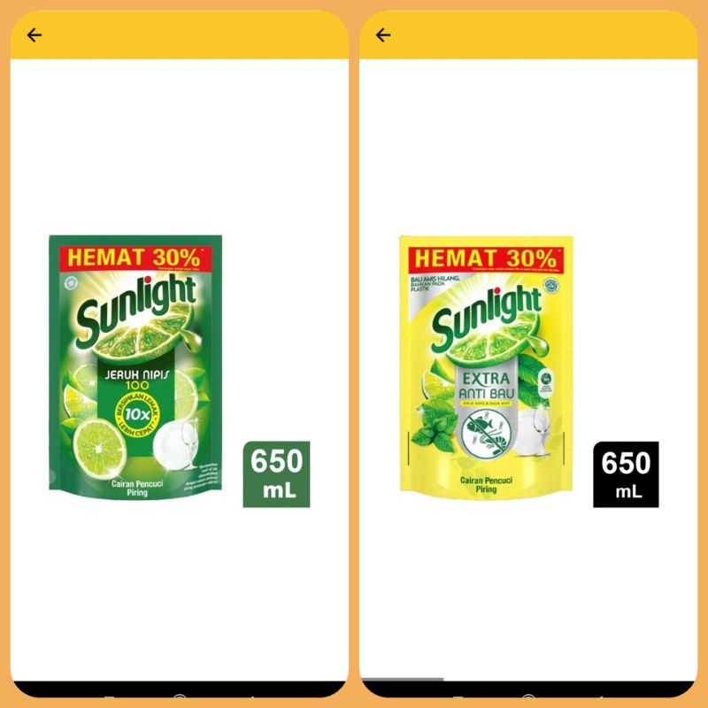 Jual Sunlight pencuci piring 650ml | Shopee Indonesia