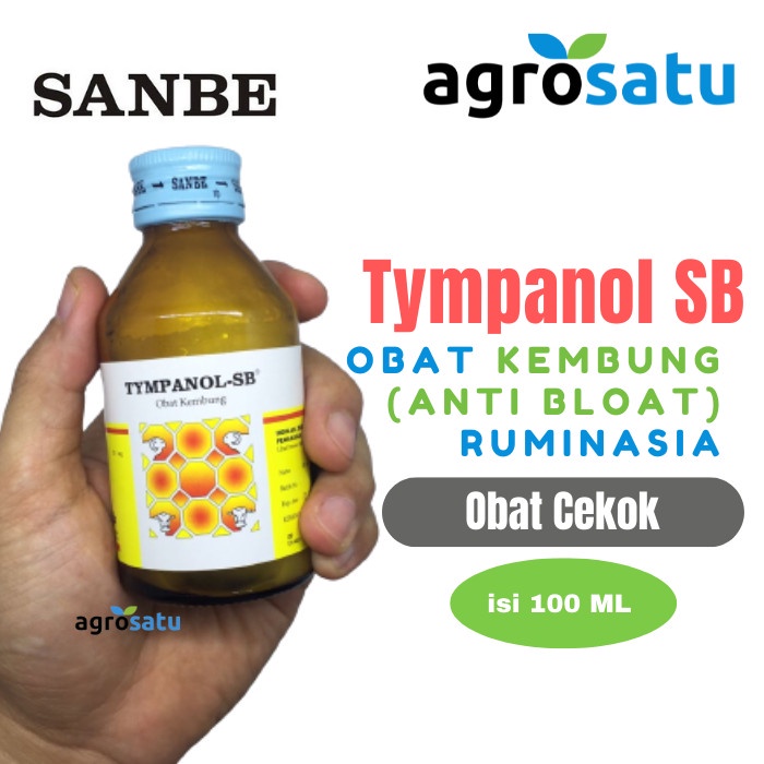 Jual TYMPANOL SB 100ML OBAT SAPI KAMBING KEMBUNG MENGOBATI BLOAT TYMPAN ...