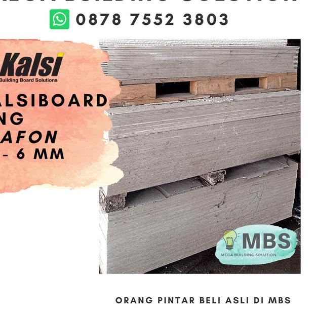 Jual Kalsiboard Ling 6mm / Kalsiboard Plafon - EKONOMIS & CEPAT ...