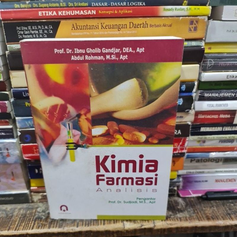 Jual Kimia farmasi analisis by Prof Dr Ibnu Gholib Gandjar | Shopee Indonesia