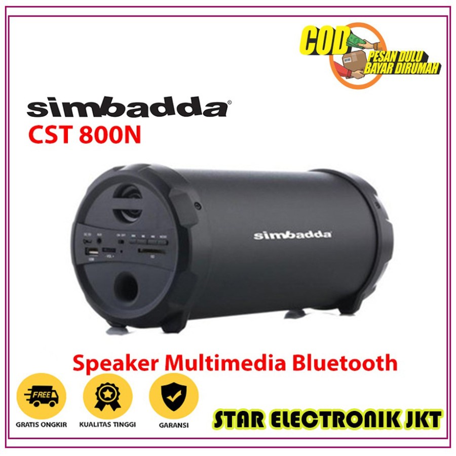 Jual SIMBADDA CST 800N Speaker Multimedia Bluetooth | Shopee Indonesia