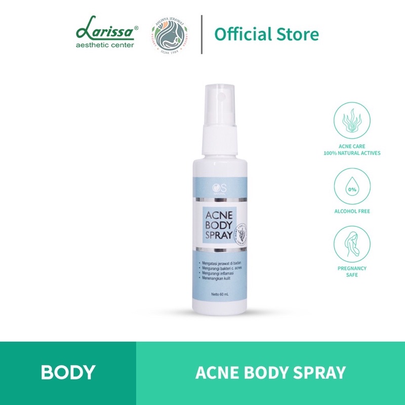 Jual Larissa-Acne Body spray | Shopee Indonesia