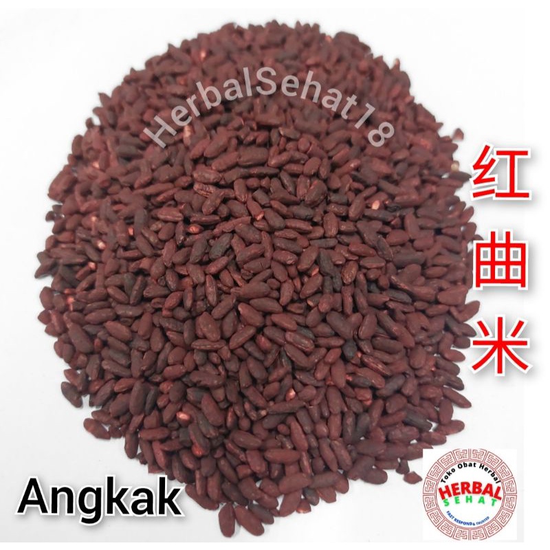Jual Angkak Merah 100 gram Red Yeast Rice Beras Merah PREMIUM QUALITY ...