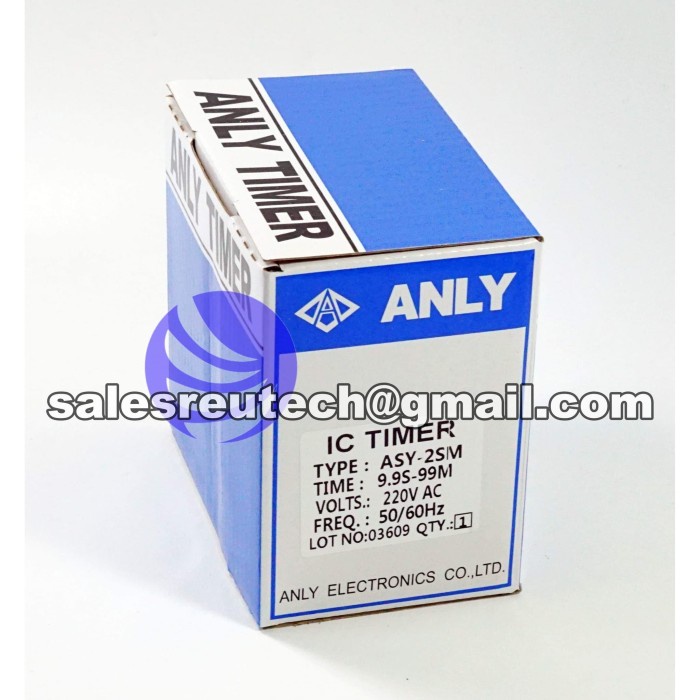 Jual Timer ANLY ASY-2SM 220Vac | Shopee Indonesia