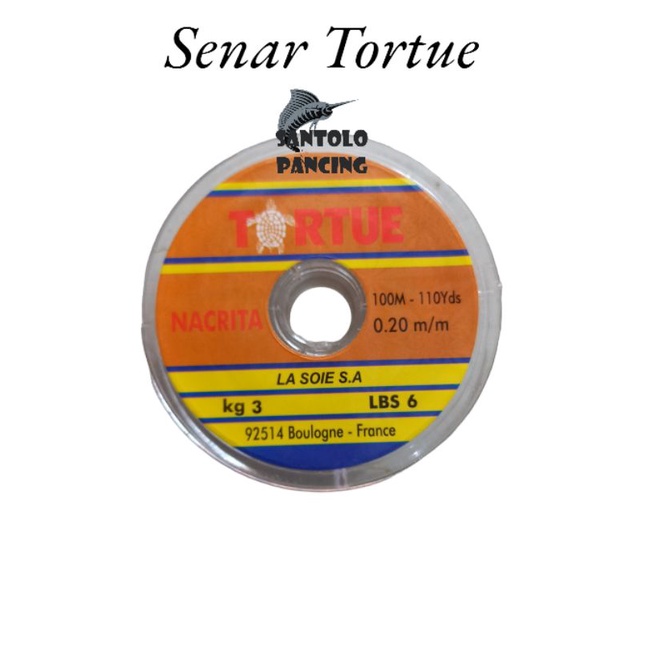Jual Senar Pancing Tortue panjang 100m Senar Meteran | Shopee Indonesia