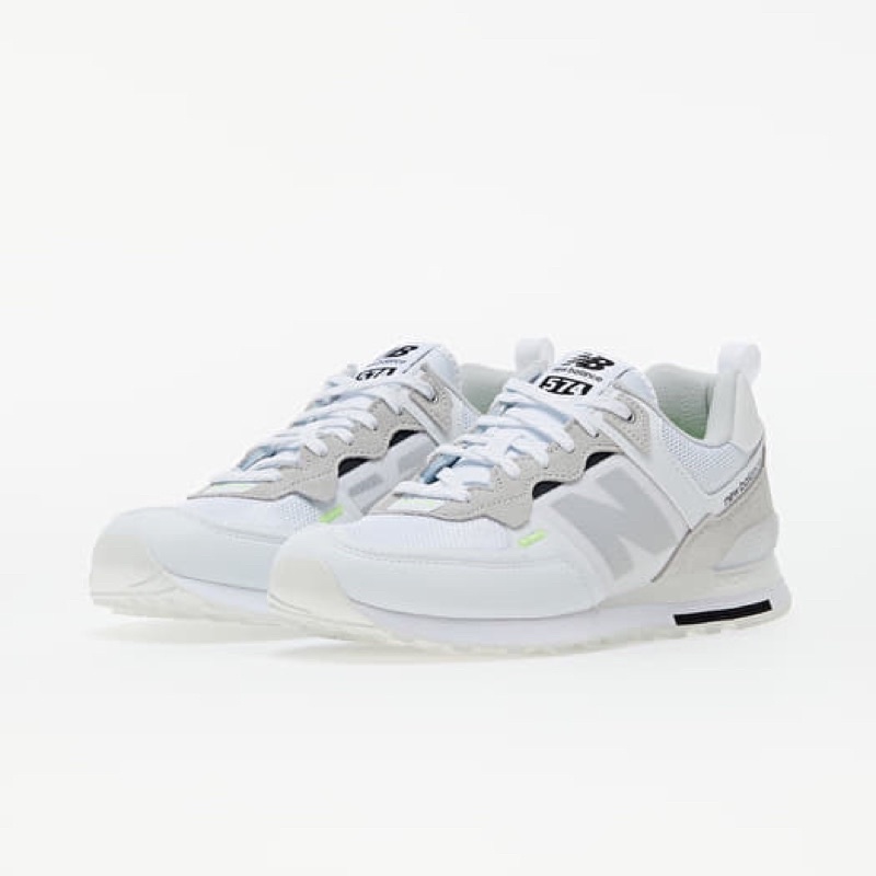 Jual Sepatu NEW BALANCE ML574IDE Full White Putih Polos Shoes Sneakers ...