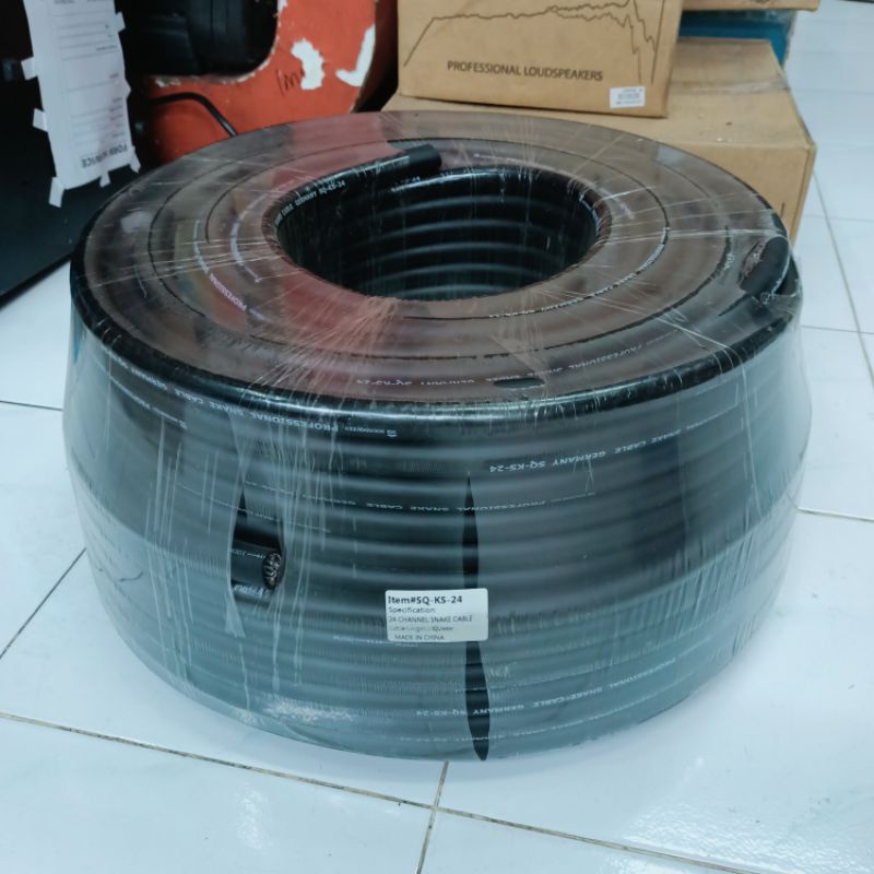 Jual Kabel Cable Snake Soundqueen SQ KS24 SQ KS 24 Channel 100 Meter Original TERBAIK | Shopee ...
