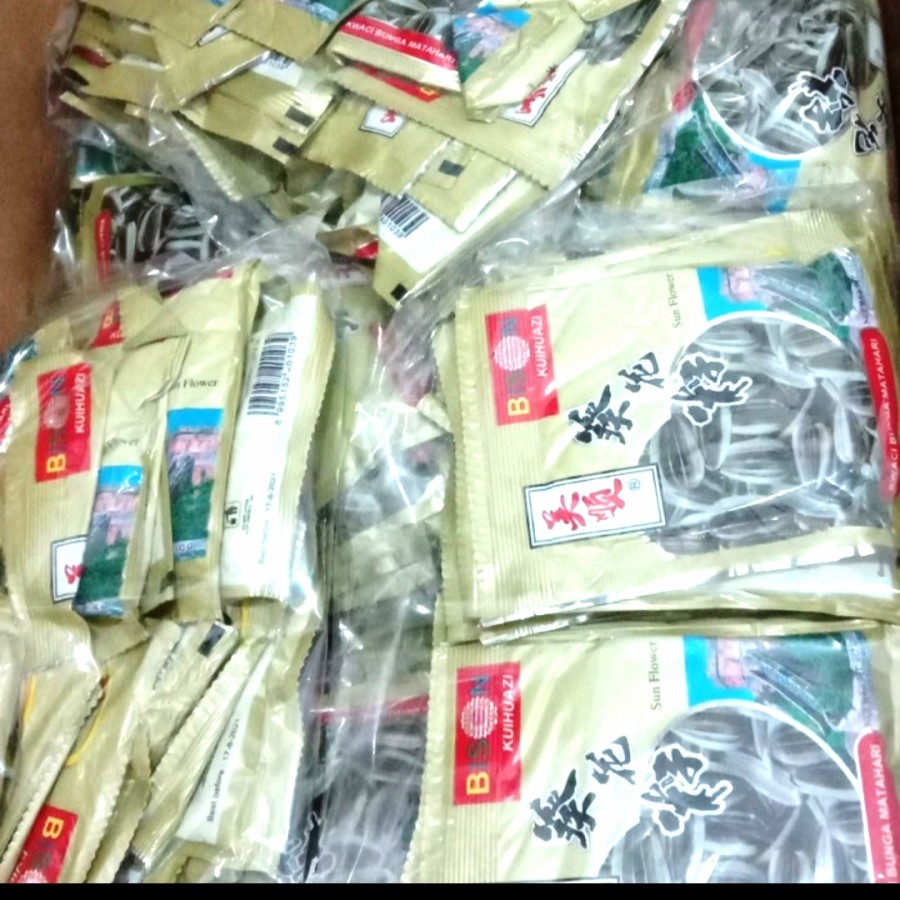 Jual kuaci bison 10 gram isi 20bks | Shopee Indonesia