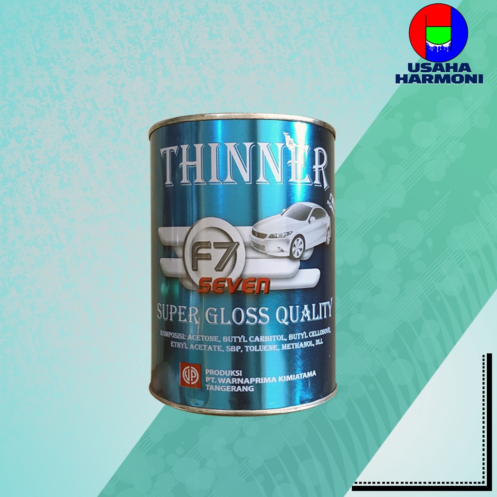 Jual Thinner F7 Biru | Ukuran : 1 Liter | Shopee Indonesia