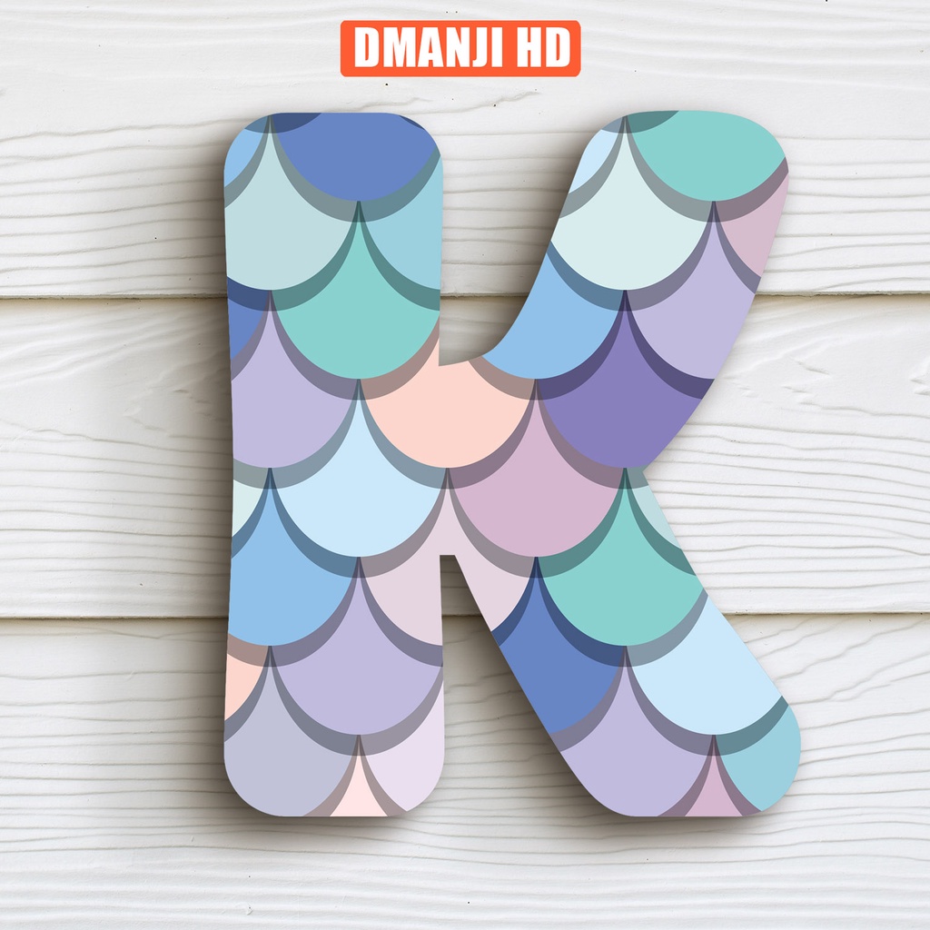 Jual DMANJI HD - Huruf kayu ukiran tema Mermaid | Custome nama huruf ...