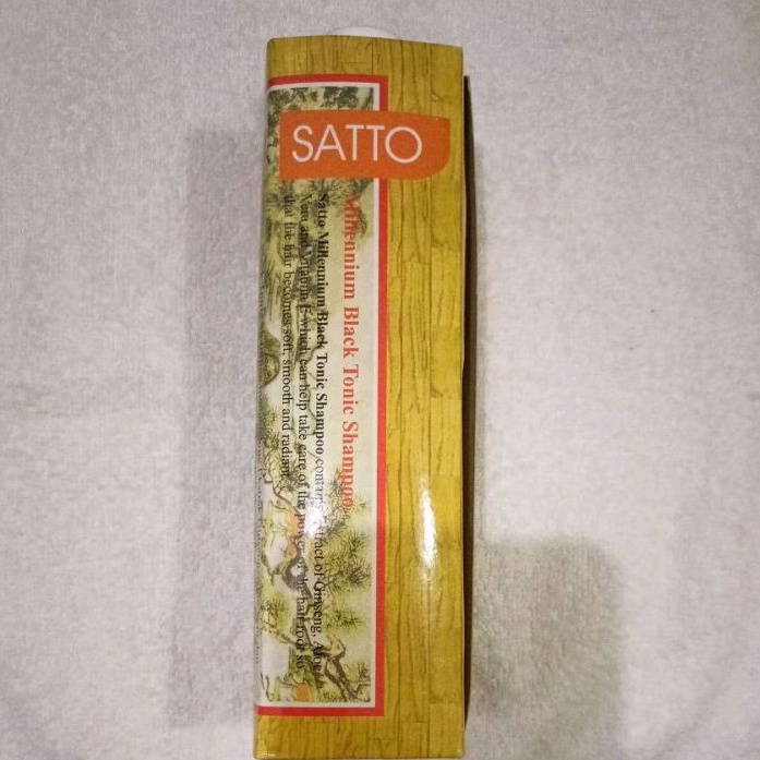 Jual Satto Millenium Black Tonic Shampoo 200ml | Shopee Indonesia