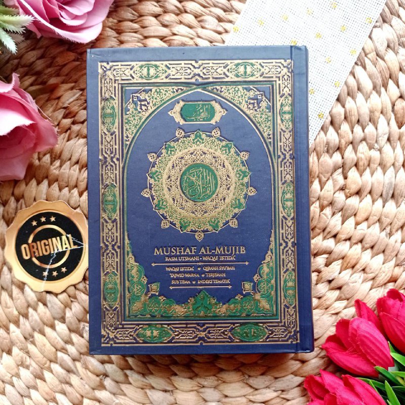 Jual Al-Qur'an Mushaf Al-Mujib Rasm Utsmani Waqaf Ibtida HC Ukuran A6 | Shopee Indonesia