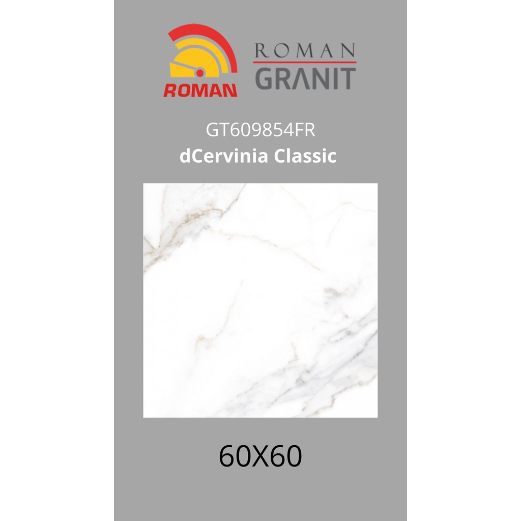 Jual ROMANGRANIT DCERVINIA CLASSIC 60X60 GT609854FR (ROMAN GRANIT ...