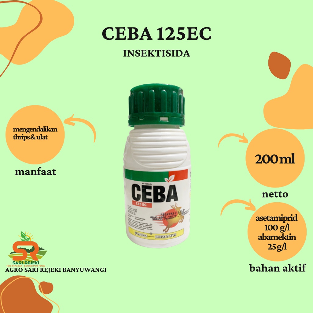 Jual CEBA 125EC 200ML INSEKTISIDA | Shopee Indonesia
