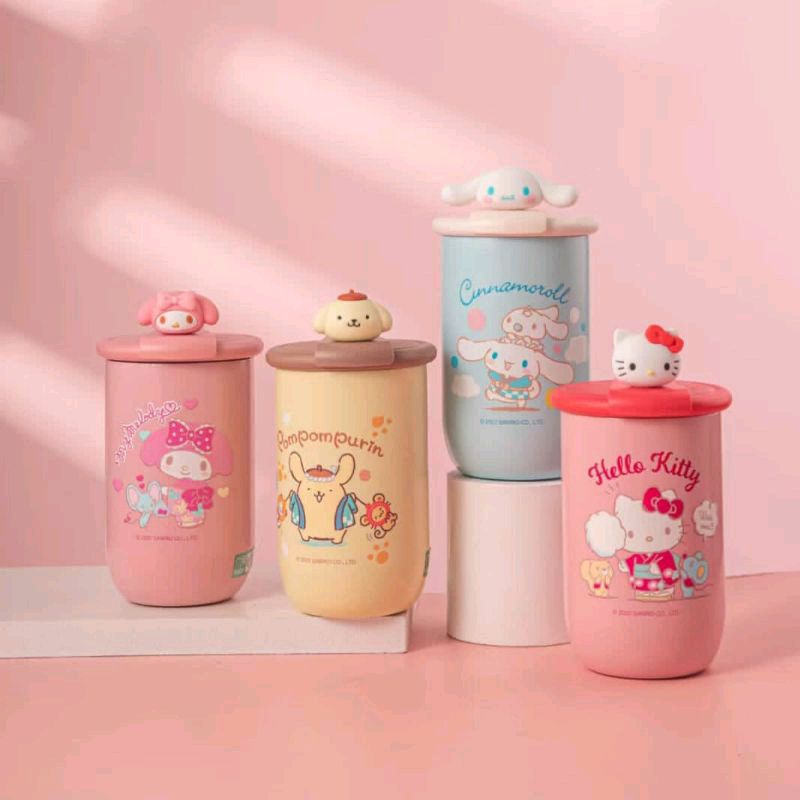 Jual Botol Stainless Karakter Sanrio 380 ML / Botol Minum Hello Kitty ...
