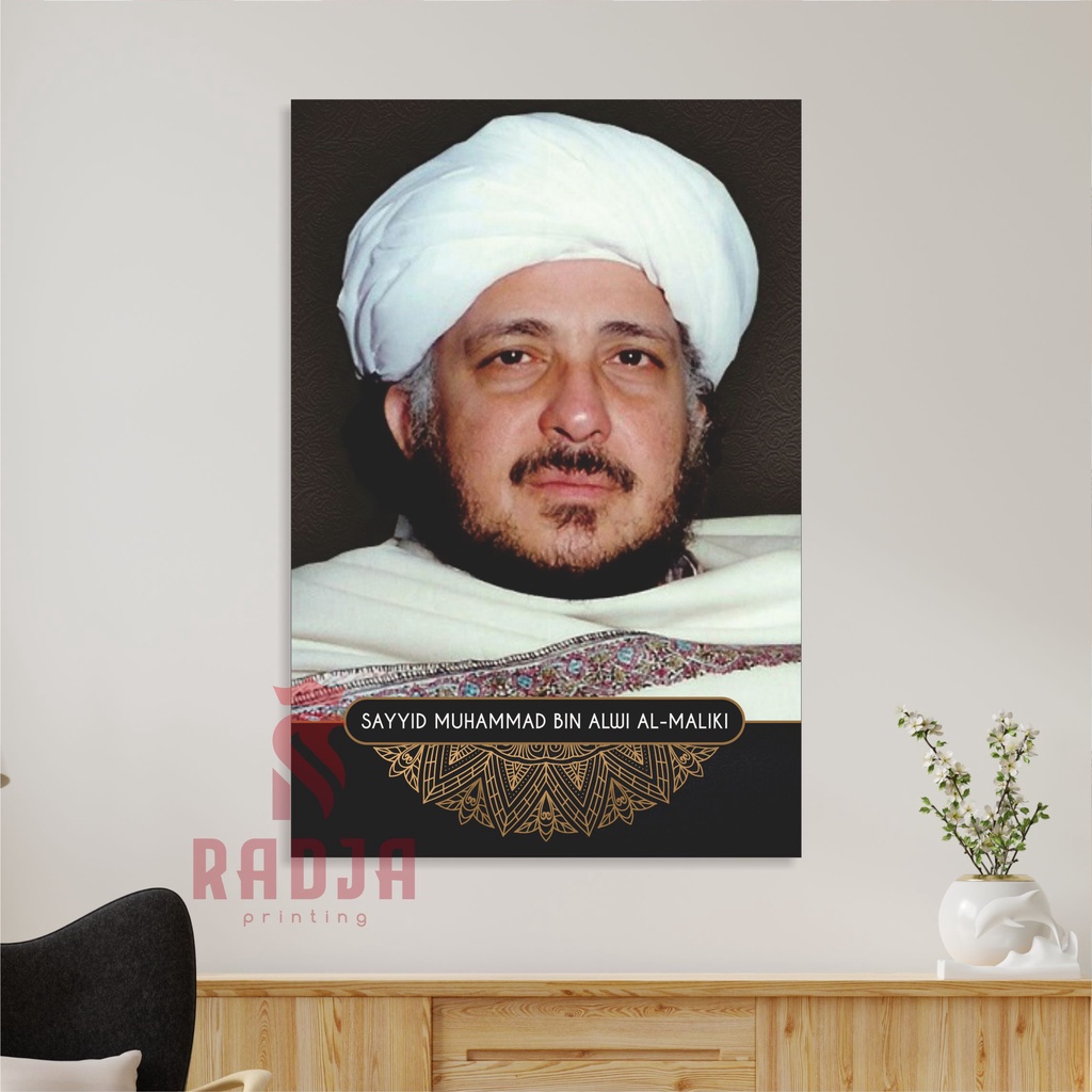 Jual Foto Poster Sayyid Muhammad bin Alwi Al-Maliki Al-Hasani (HBB7 ...