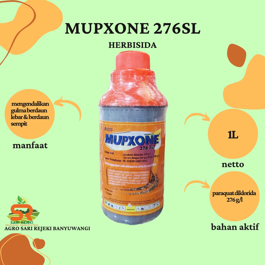 Jual MUPXONE 276SL 1L HERBISIDA KONTAK | Shopee Indonesia