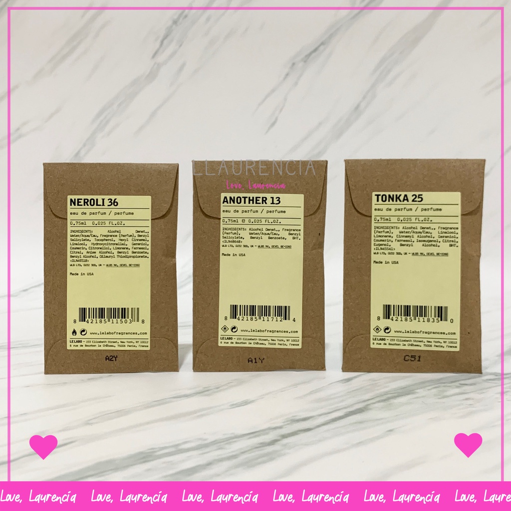 Jual Le Labo Matcha 26 / Santal 33 / Rose 31 / Neroli 36 Eau de Parfum ...