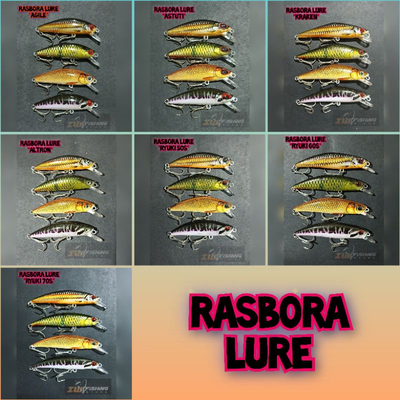 Jual lure series tipe Agile, Astuti, Kraken, Altron, Ryuki 50s, Ryuki ...