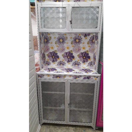 Jual (Khusus Wilayah Palembang) Rak Piring 2Pintu 3Keramik Lemari ...