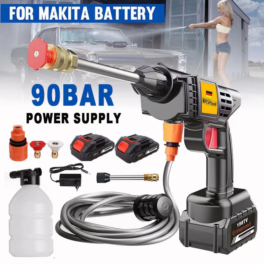 Jual Jet Cleaner Cordless Portable Mesin Cuci Mobil Motor Pressure ...