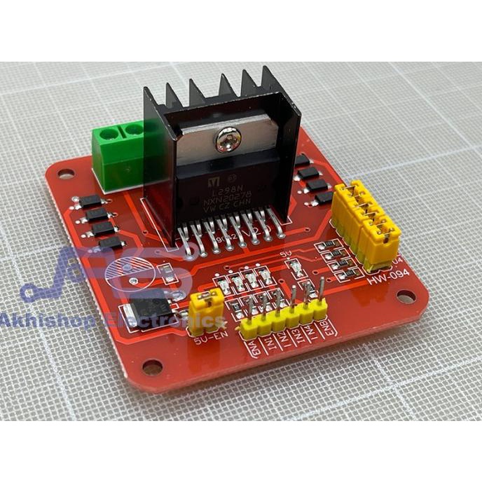 Jual L298N Original ST Driver Motor Driver Stepper Module | Shopee ...