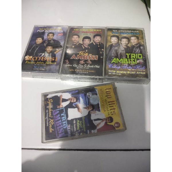 Jual kaset pita trio ambisi 4 kaset | Shopee Indonesia